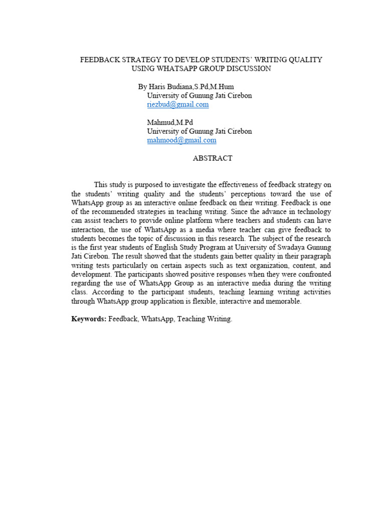 Paper For J Urn Alper Pective 2020 | PDF | Learning | Educational ...