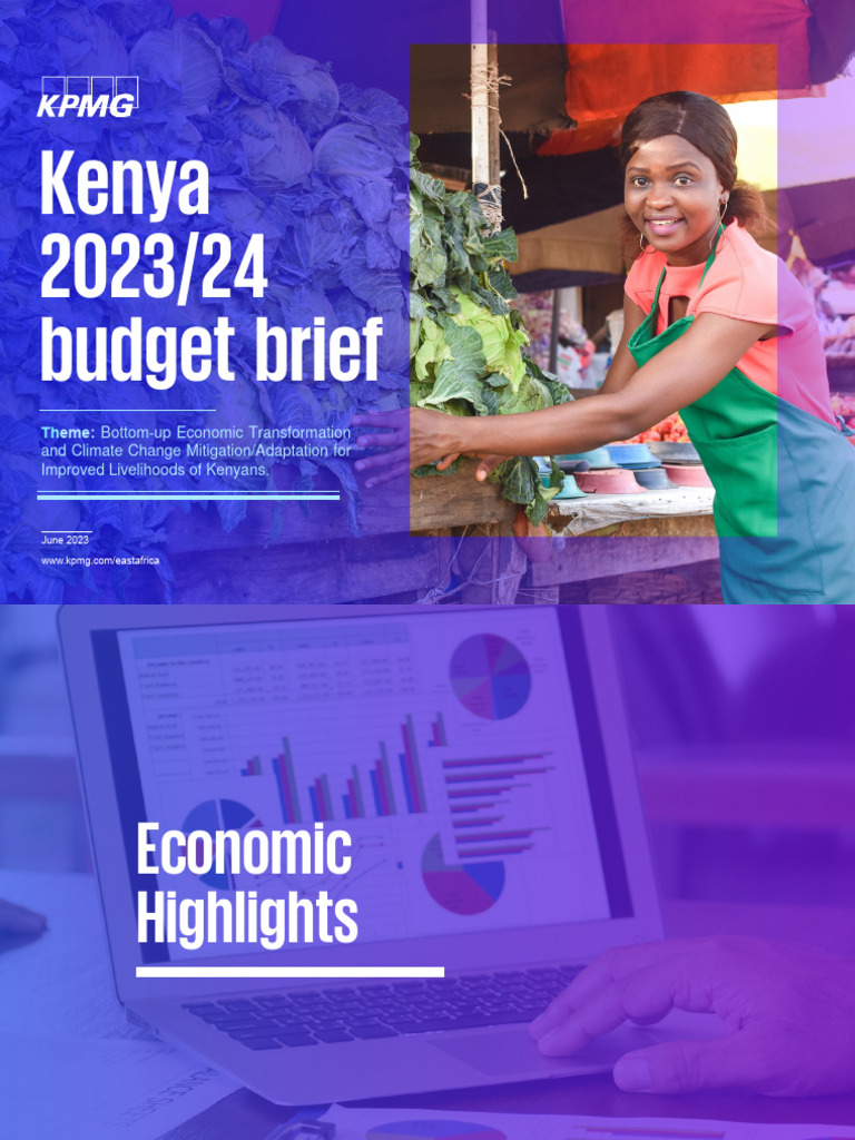 Kenya Budget 2023/24 Overview | PDF | Cost Of Living | Taxes