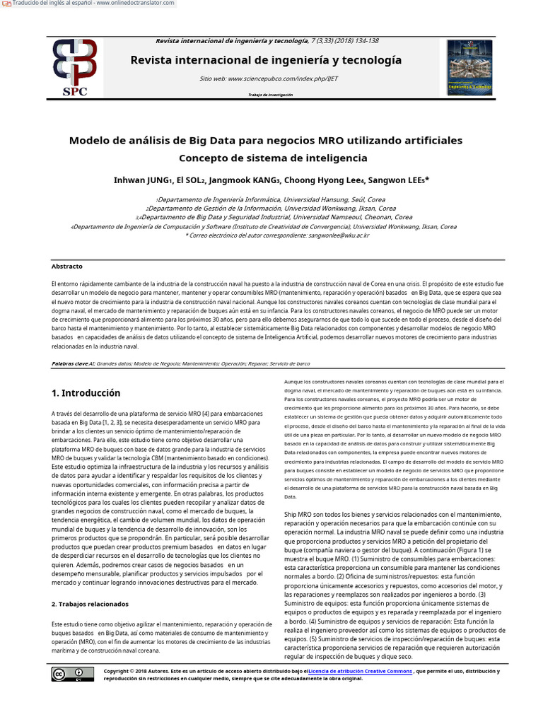 Big Data Analysis Model For MRO Business Using Artificial Intelligence ... Big Data Analysis Model For MRO Business Using Artificial Intelligence ...