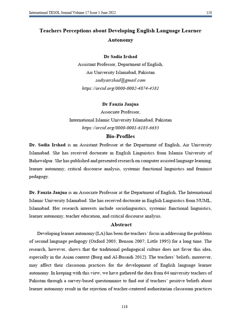 EJ1352220 | PDF | Pedagogy | Learning