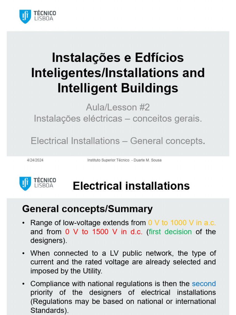 IIE TP2 2024april22 | PDF | Electrical Wiring | Electrical Engineering