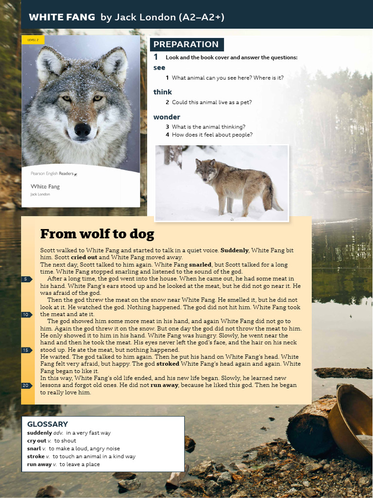 SO3 Lit Lesson 03 A2-AP | PDF | White Fang