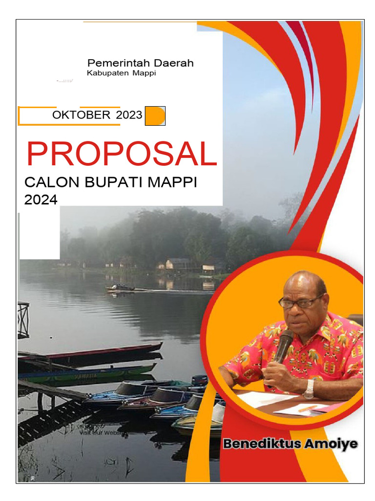 Proposal Pilkada BPK Benediktus Amoiye - Mappi | PDF
