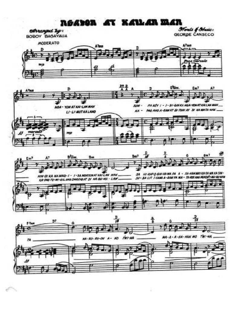 George Canseco-Ngayon at Kailanman-DailySheetMusic | PDF