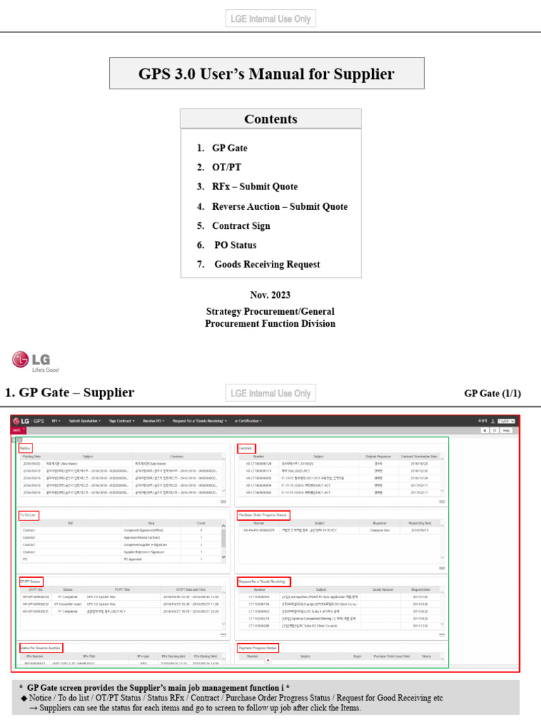 GPS 3.0 Supplier User Manual | PDF | Auction | Request For Proposal
