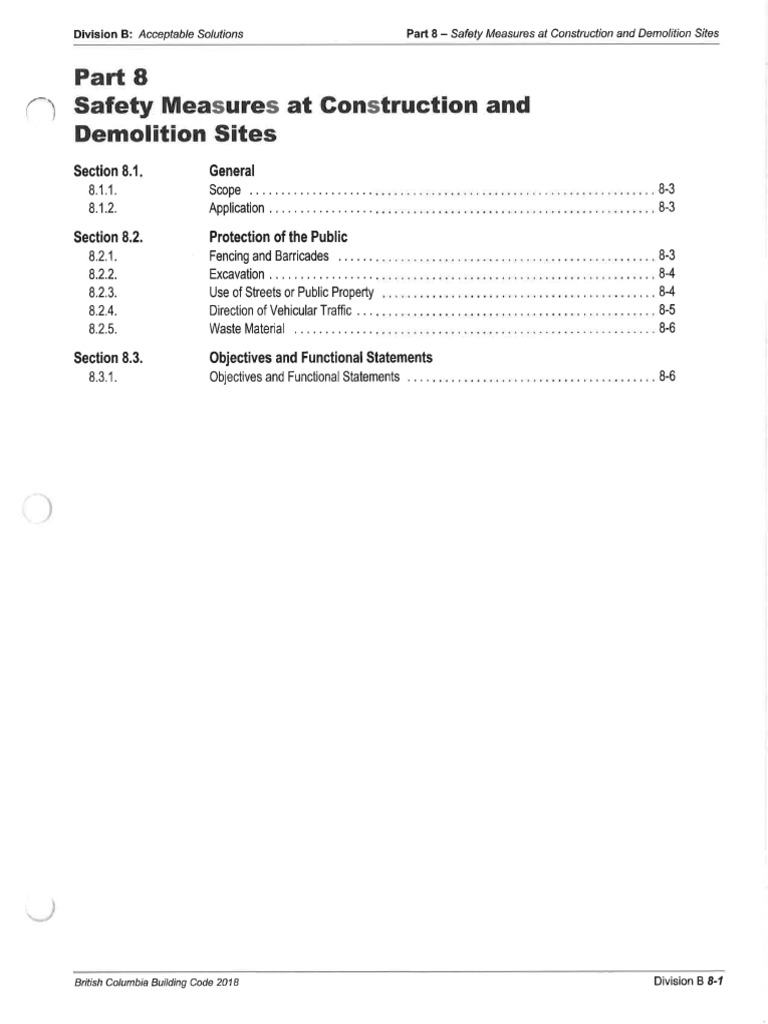 11 - Division B - Part 8 | PDF | Traffic | Demolition