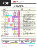 TUT 2026 Academic Calendar Overview | PDF | Academic Term