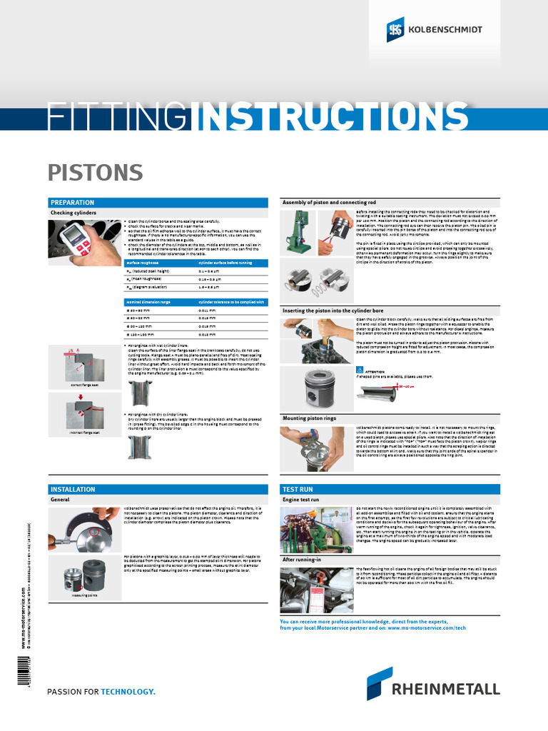 PISTONS | PDF | Piston | Cylinder (Engine)