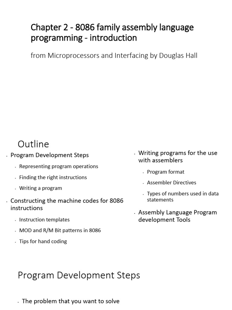 Unit 2 FMPMCCSD | PDF | Assembly Language | Computer Program