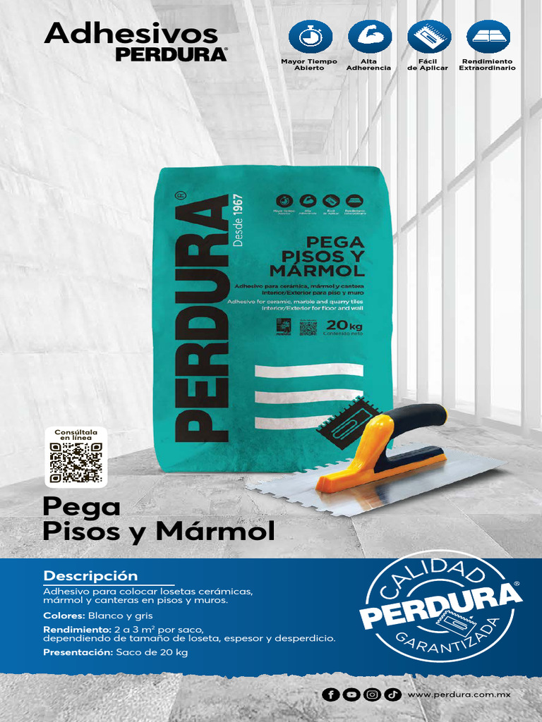 Pega Pisos y Marmol | PDF | Agua | Mármol Pega Pisos y Marmol | PDF | Agua | Mármol