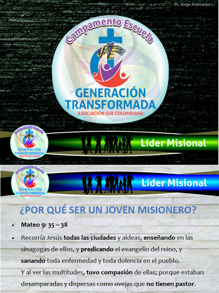Importancia de ser joven misionero | PDF | Misionero | Cristo (título)