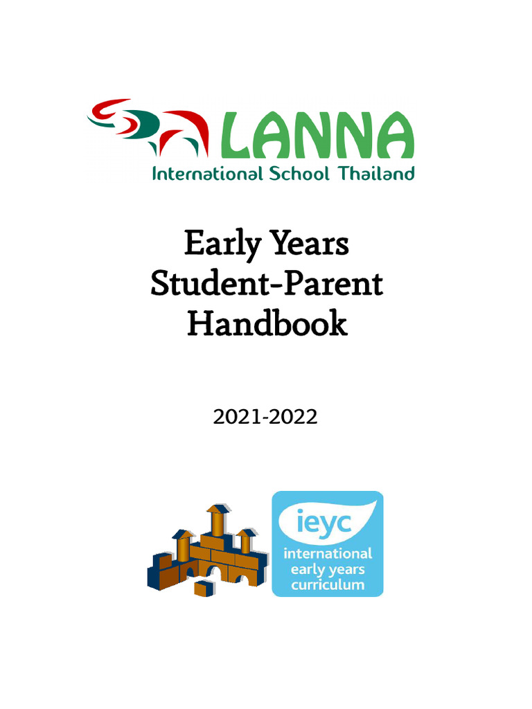 Early-Years Handbook | PDF | Teachers | Schools