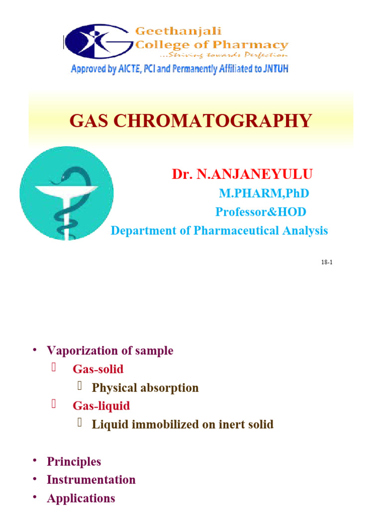 Gas Chromatography | PDF | Gas Chromatography | Scientific Techniques