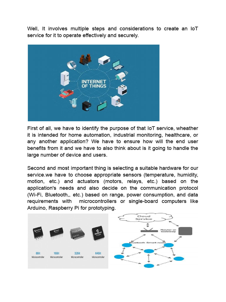 Assignment For IoT Service | PDF | Internet Of Things | Computer Network