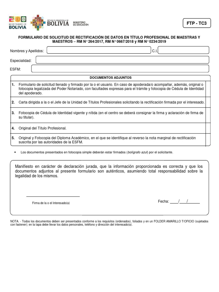 FTP - Tc3: Documentos Adjuntos | PDF