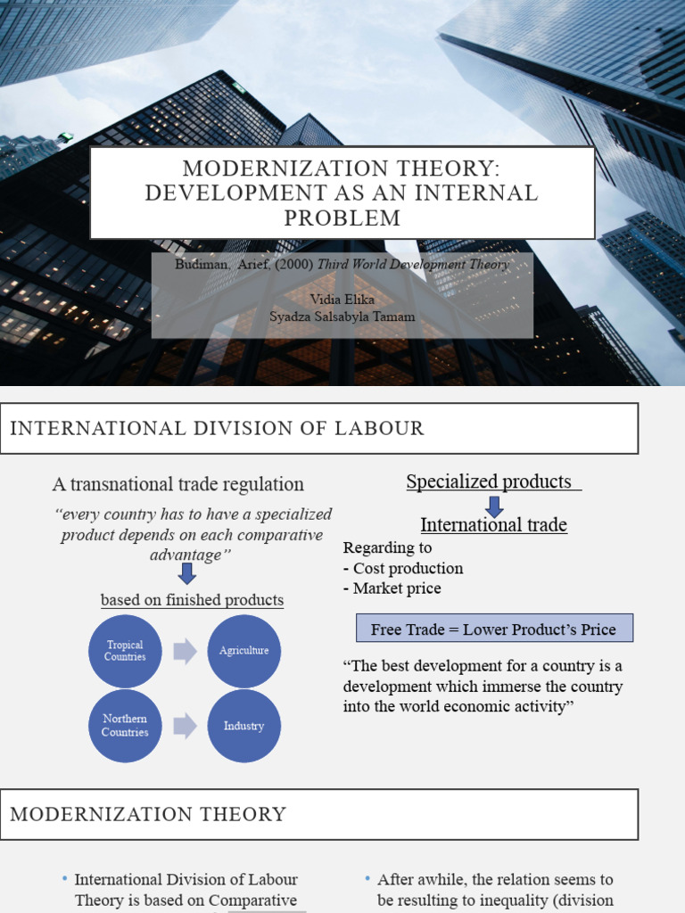 Modernization Theory_Arief budiman_Vidia Syadza | Download Free PDF ...