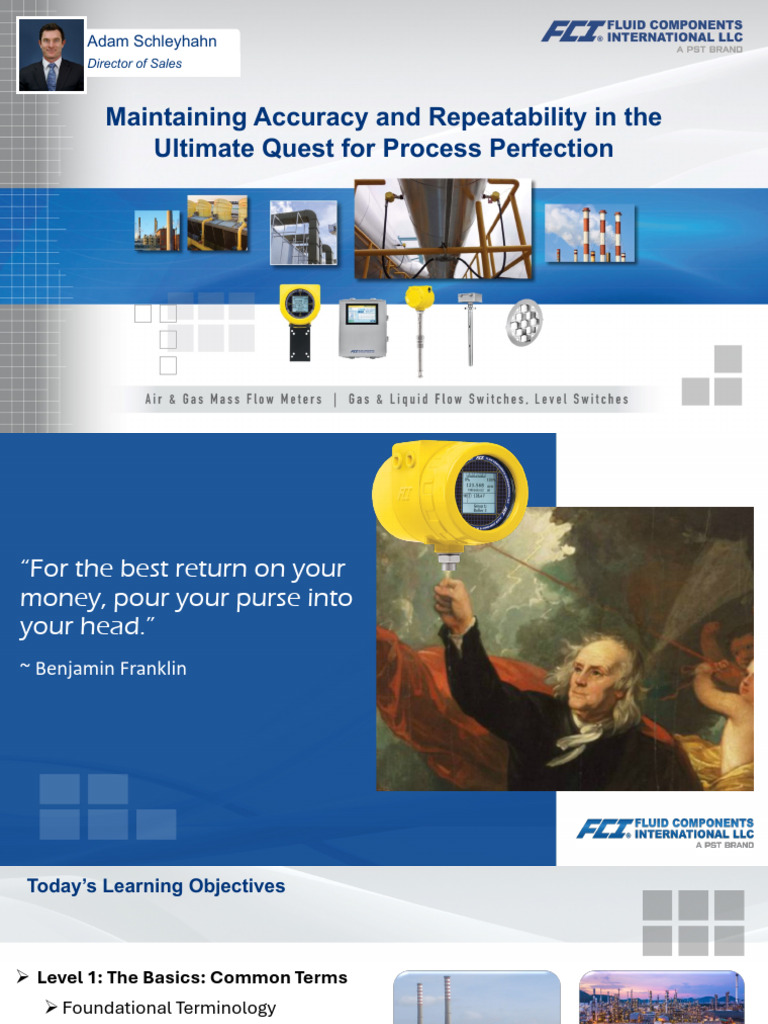 Maintaining Accuracy and Repeatability in The Ultimate Quest For ...