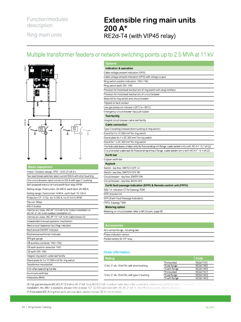 RE2d-T421 Datasheet | PDF