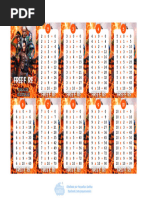 Tablas de Multiplicar Minecraft | PDF | Teaching Methods & Materials | Home & Garden