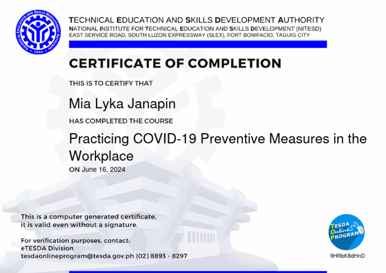 Certificate of Completion NEW | PDF | Social Science | Self-Improvement