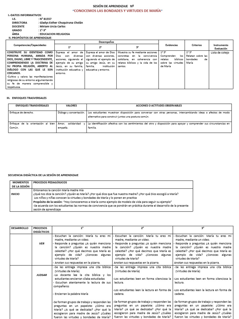 Bondades y Virtudes de Maria - Miriam | Descargar gratis PDF | María, madre de Jesús | Amor