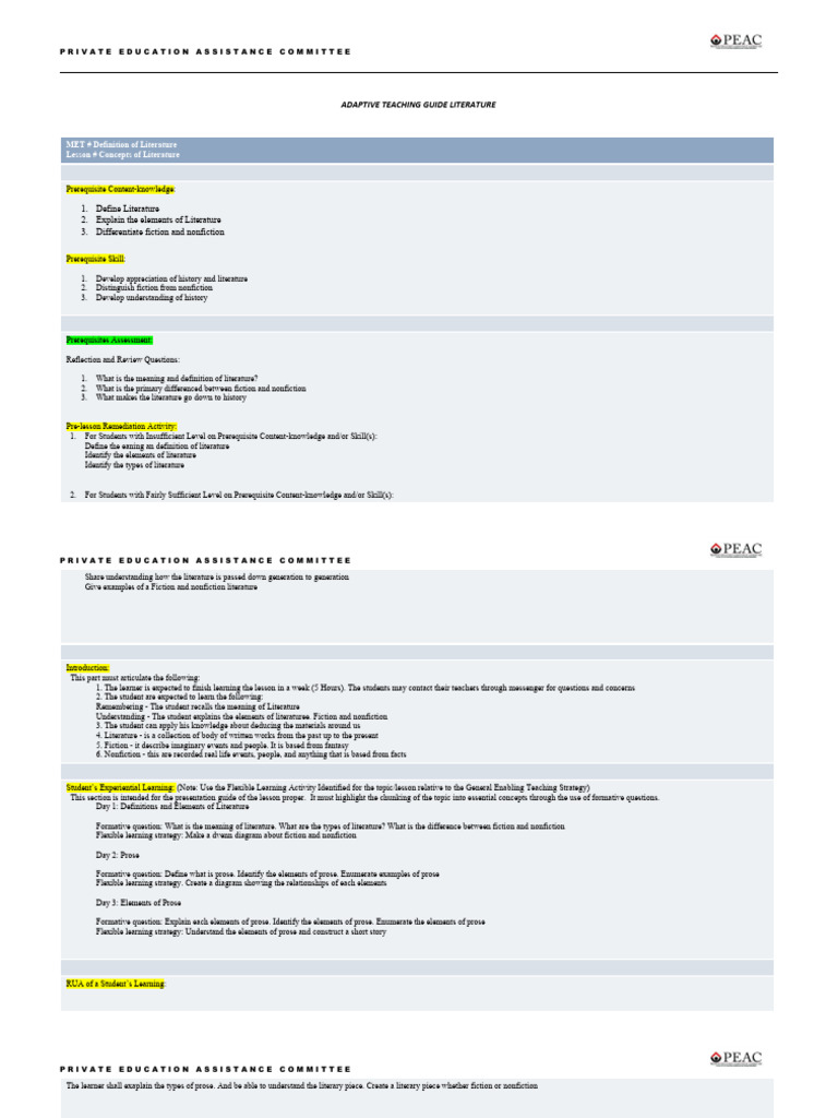 ATG - Creative Nonfiction | PDF | Learning | Creative Nonfiction