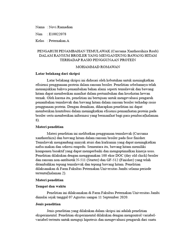 Novi Ramadian Tugas Desain Riset | PDF