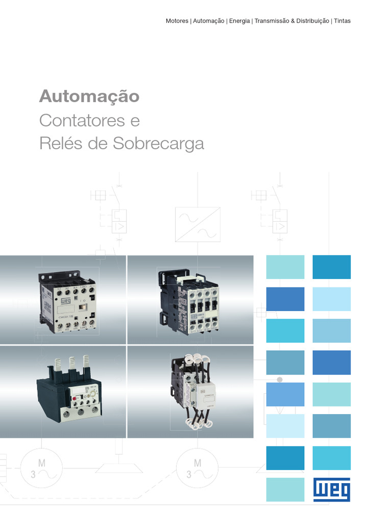 WEG Contatores e Reles de Sobrecarga Catalogo Completo 50026112 Catalogo Portugues Br | PDF ...