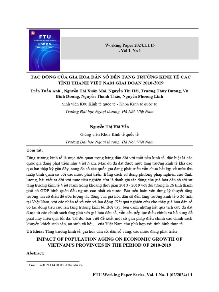 FWPS Vol 1 No 1 Paper 13 | PDF