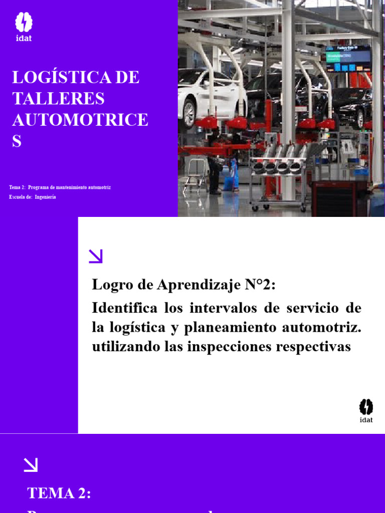 S2 - Programa de Mantenimiento Automotriz | PDF | Industria automotriz ...