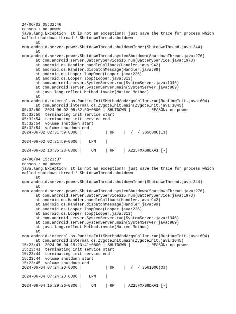 power_off_reset_reason_backup | Download Free PDF | Java (Programming Language) | Concurrent ...