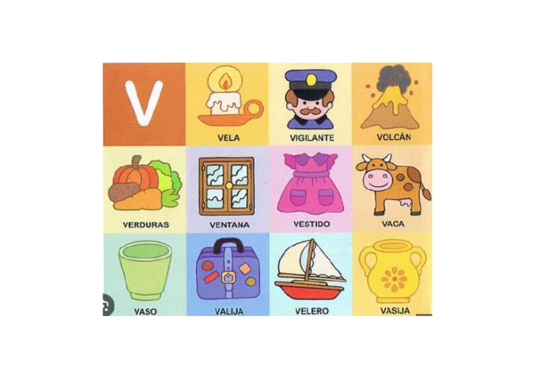 Palabras Con V | PDF