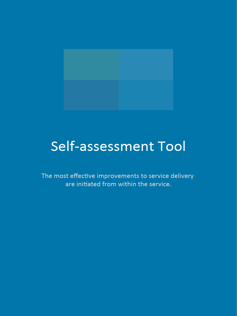 Self Assessment Tool | PDF | Regulatory Compliance | Learning