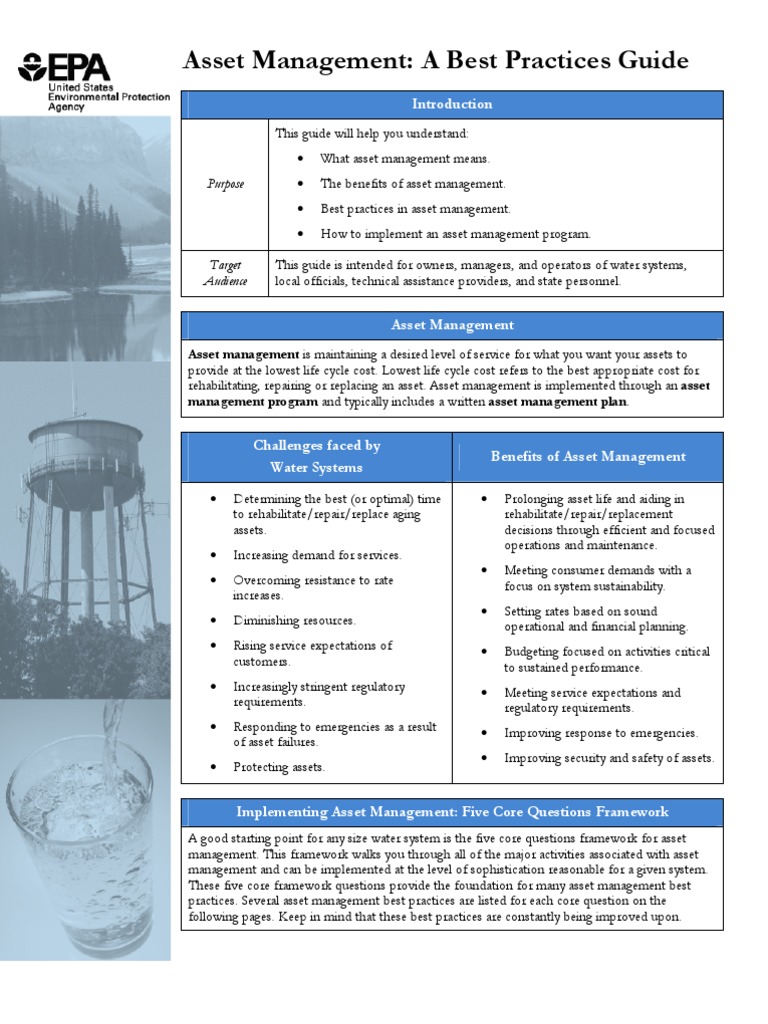 Guide Small Systems Asset Management Best Practices | PDF