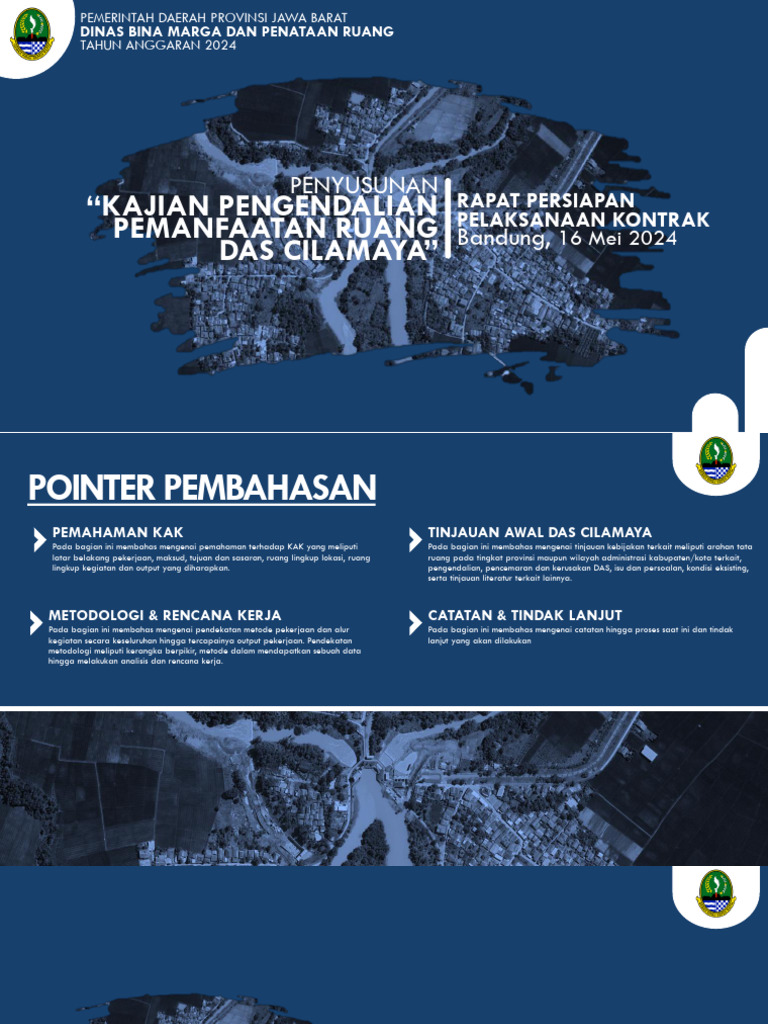 00 Persiapan Pelaksanaan Kegiatan Das Cilamaya R1 | PDF