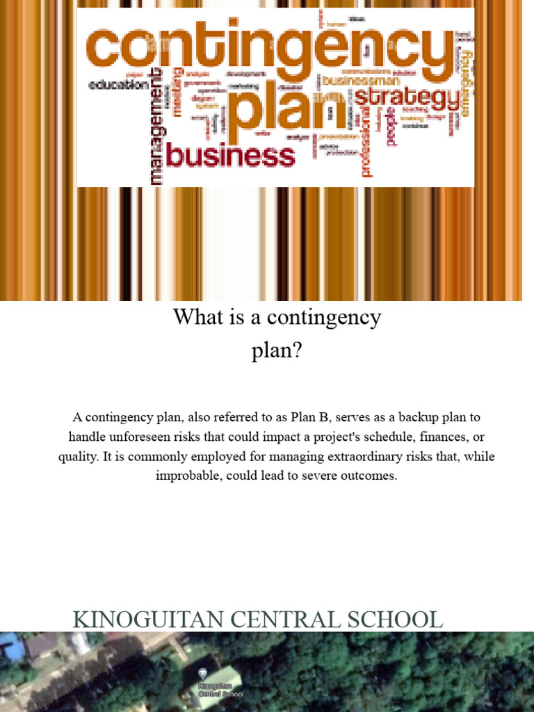 Contingency Planning Guide and Analysis | PDF | Finance & Money Management