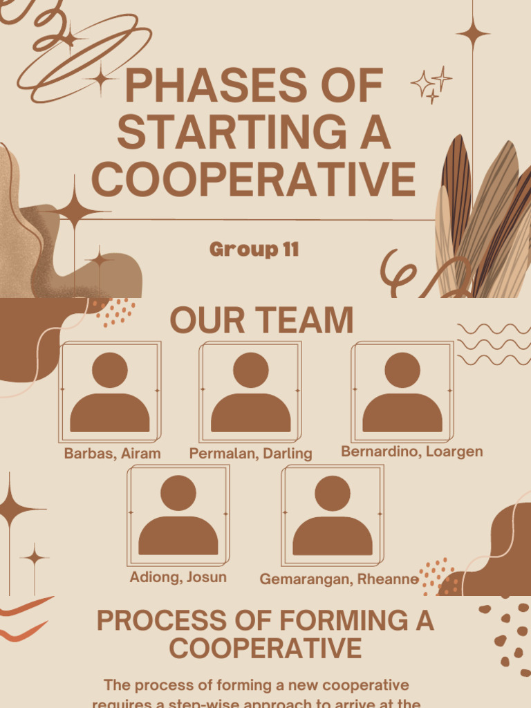 Phases of Starting A Cooperative | PDF | Startup Company | Small ...