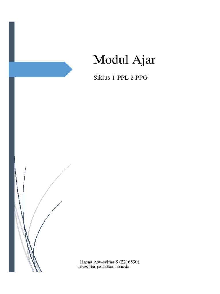 Modul Ajar PPL 2 Siklus 1 - Hasna A - X-10 | PDF