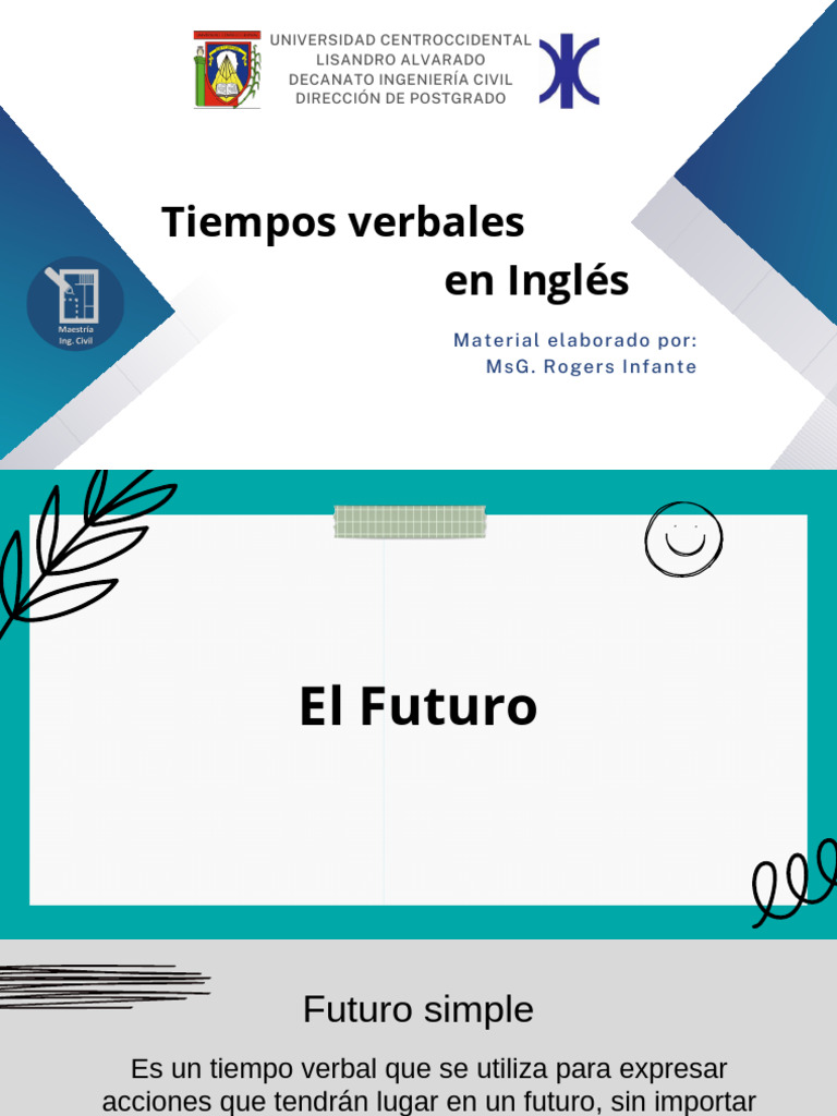 Tiempos Verbales - 3 Futuro | PDF | Gramática | Tipología Lingüística