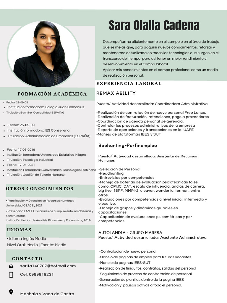 Curriculum 2023 | Descargar gratis PDF | Economias | Business