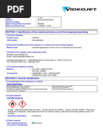 Cee Bee Super Bee 210 MSDS | PDF | Dangerous Goods | Waste Management