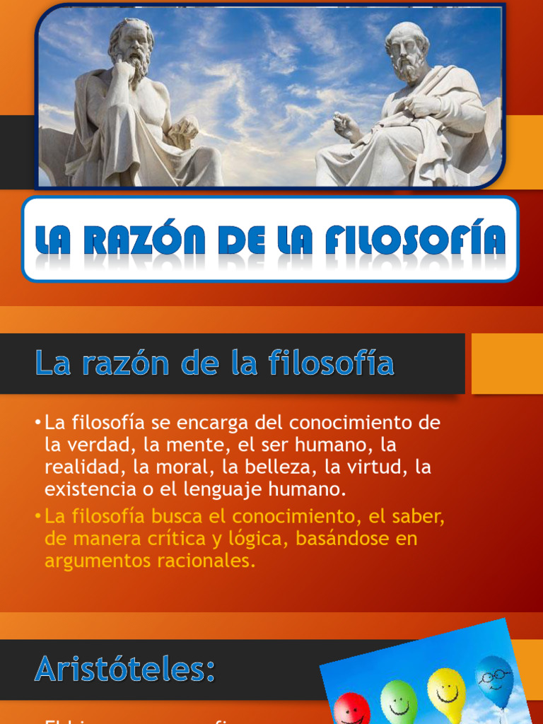 La razón de la filosofía | PDF | Epistemología | Placer