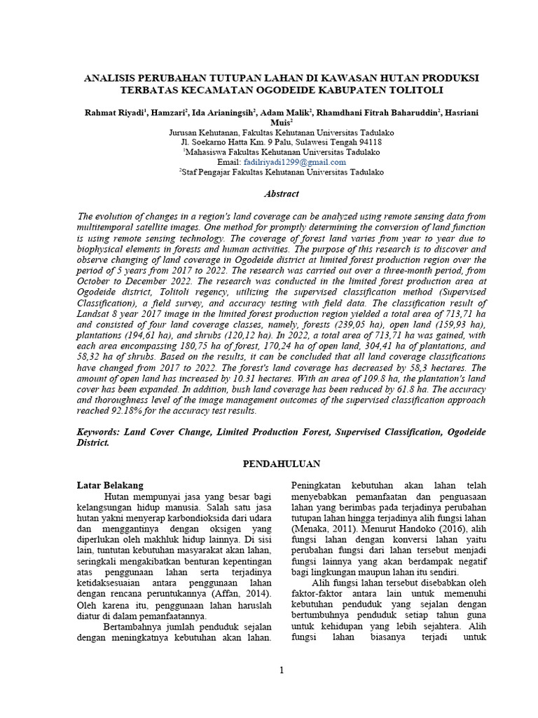 Jurnal Rahmat Riyadi L13117087perbaikan P Hamzari | PDF