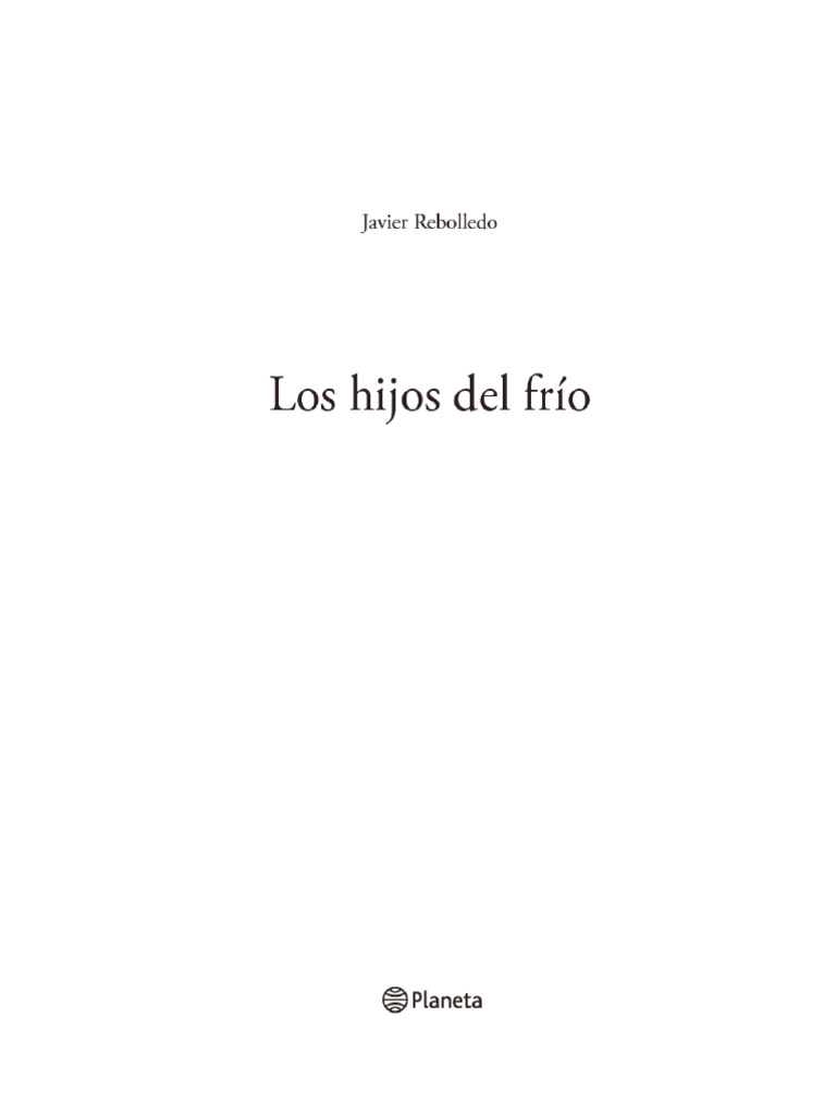 MUESTRA Los - Hijos - Del - Frio - Cap1 | PDF MUESTRA Los - Hijos - Del - Frio - Cap1 | PDF