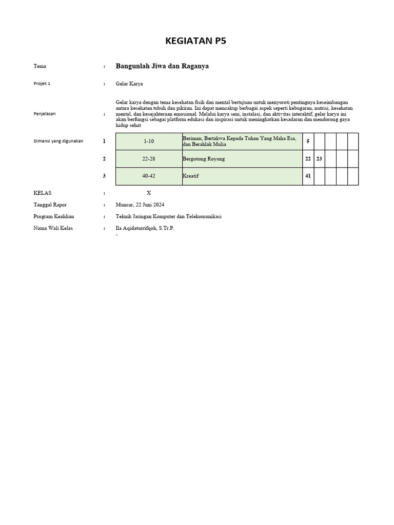 Raport p5 Xi TKJ | PDF