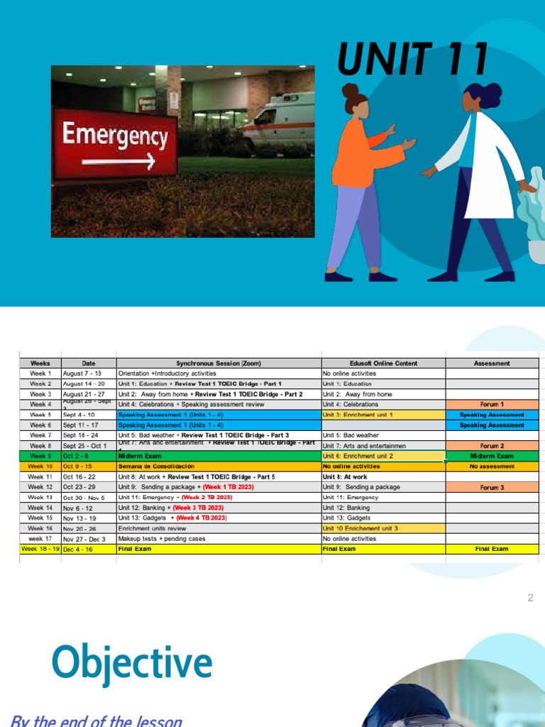 EMERGENCY Unit 11 | PDF | Clause | Linguistics