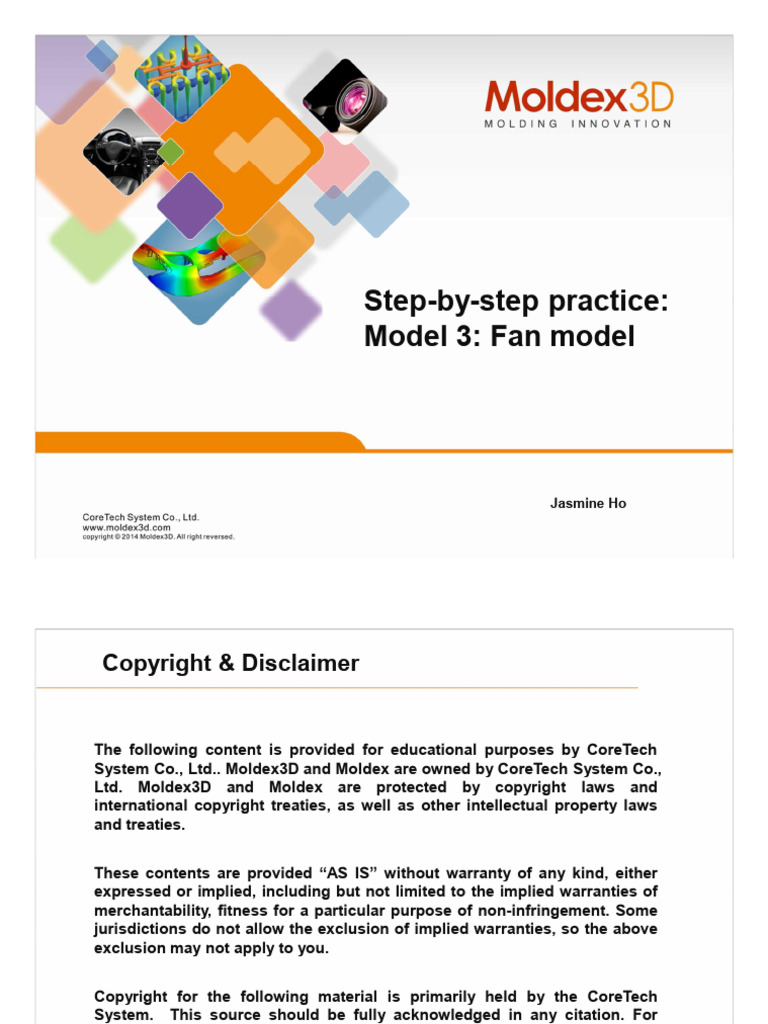 A01!02!003 Step-By-step Practice Model 3 Fan - R13 | PDF | Computer File | 3 D Computer Graphics