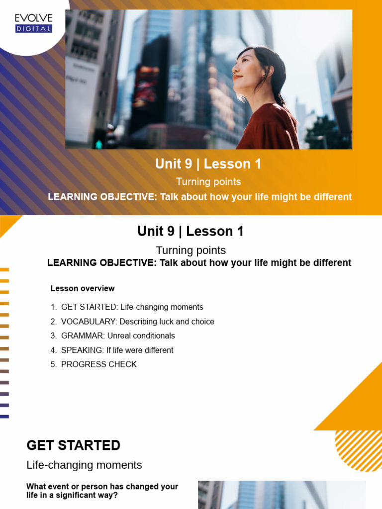 Evdg TC in l5 U09 l01 Lesson | PDF | Luck | Vocabulary