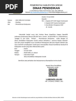 Pemutahiran Data Gresik PD Seru TA 2023-2024 Semester 2 | PDF