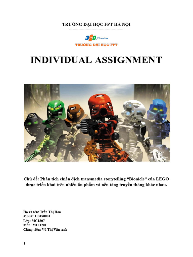 MCO201m Indivisual Assignment | PDF